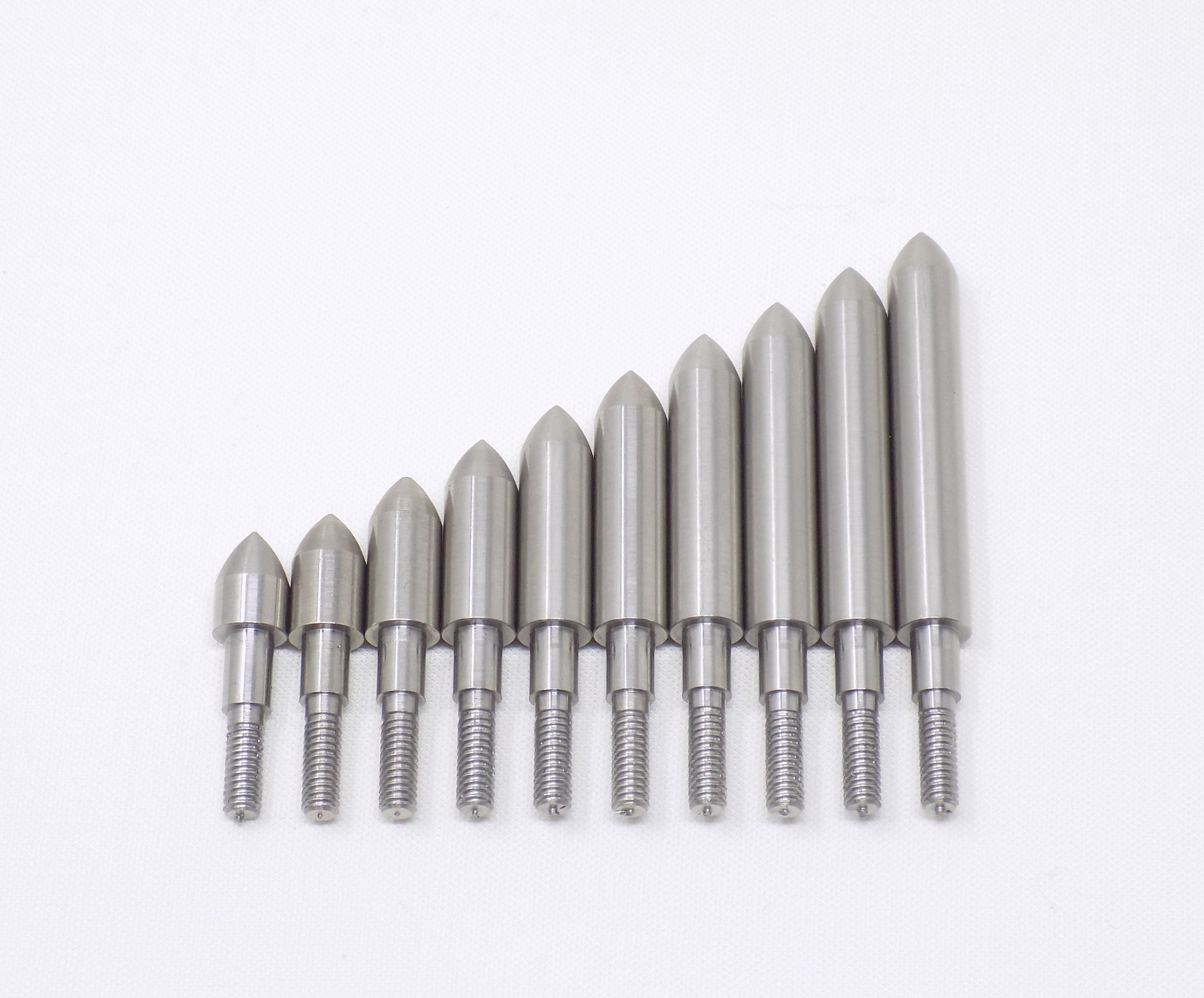 Screw-In Field Points for Accurate Archery